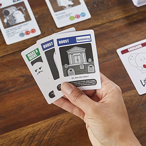 Hasbro Gaming Love is Dead Game, Party Card Game for Adults and Teens, Hilarious Light Strategy Dating Game for 2-5 Players Ages 13 and Up