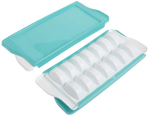 OXO Tot 2-Piece Baby Food Freezer Tray With Protective Cover, Teal