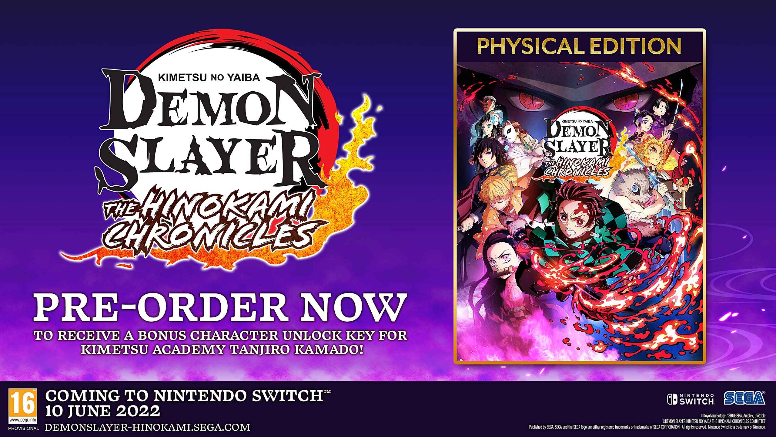 Demon Slayer -Kimetsu no Yaiba- The Hinokami Chronicles (Switch) EU Version Region Free