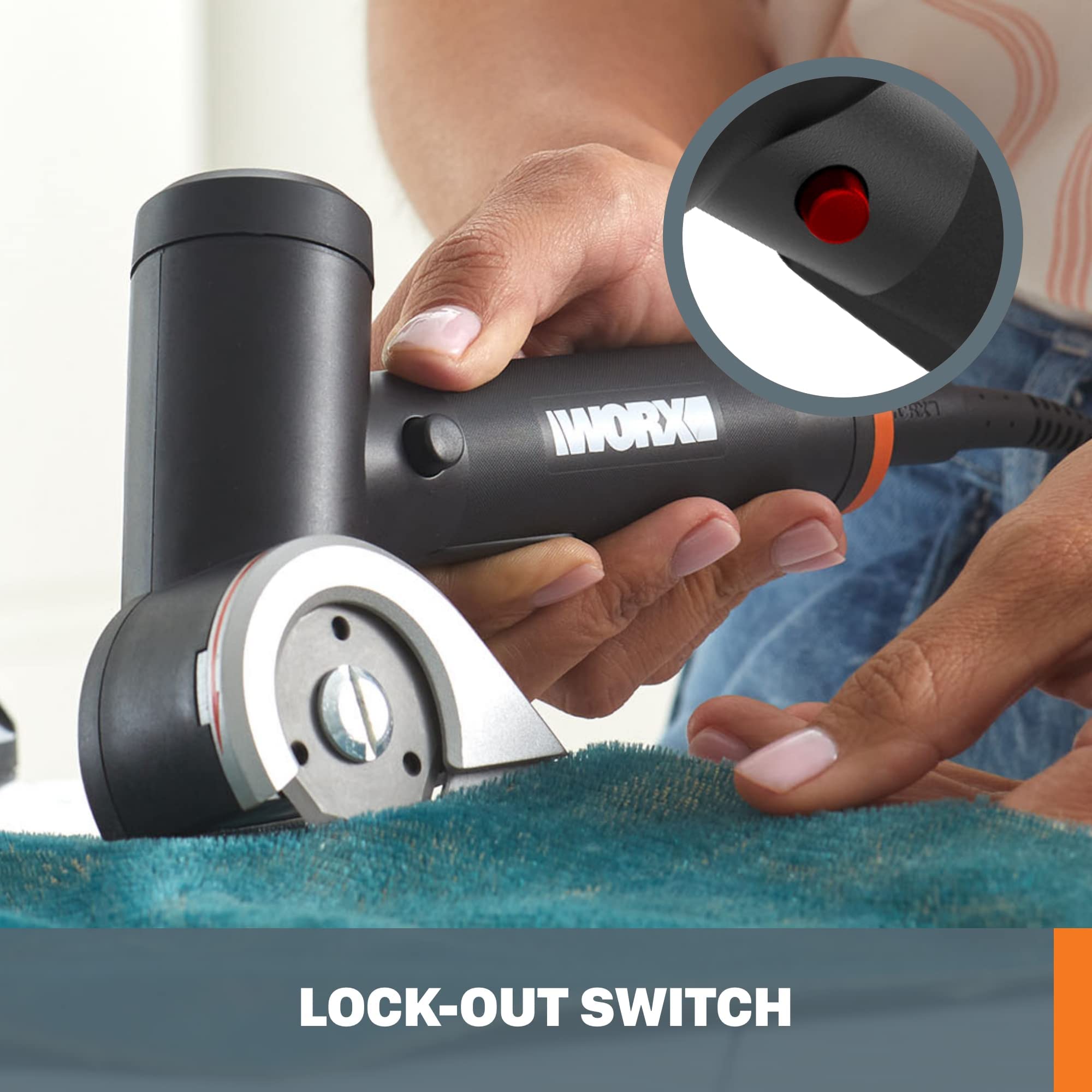 Worx 20V MAKERX WX745L.9 ZipSnip Mini Rotary Cutter (Tool Only)