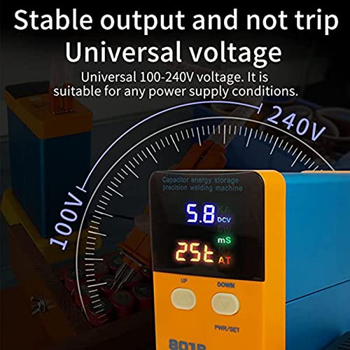 ALSUP BatterySpot Welding Machine AC100‑240V 801B Spot Welder Battery Capacitive Energy Storage Spot Welding Machine