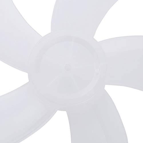 YiZYiF Universal Plastic 5 Leaves Fan Blade Household Standing Pedestal Fan Table Fanner Replacement Part General Accessories Clear 16 inches