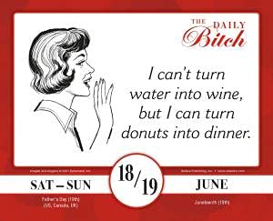 Daily Bitch Calendar 2022 DAILY Bitch Page-A-Day Daily Boxed / DESK Calendar