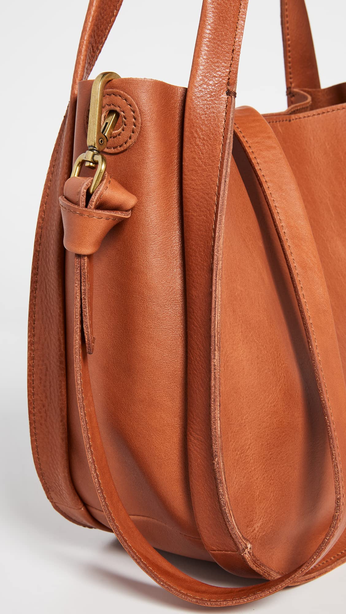 Madewell Women's The Sydney Shoulder Bag, Burnished Caramel, Brown, One Size