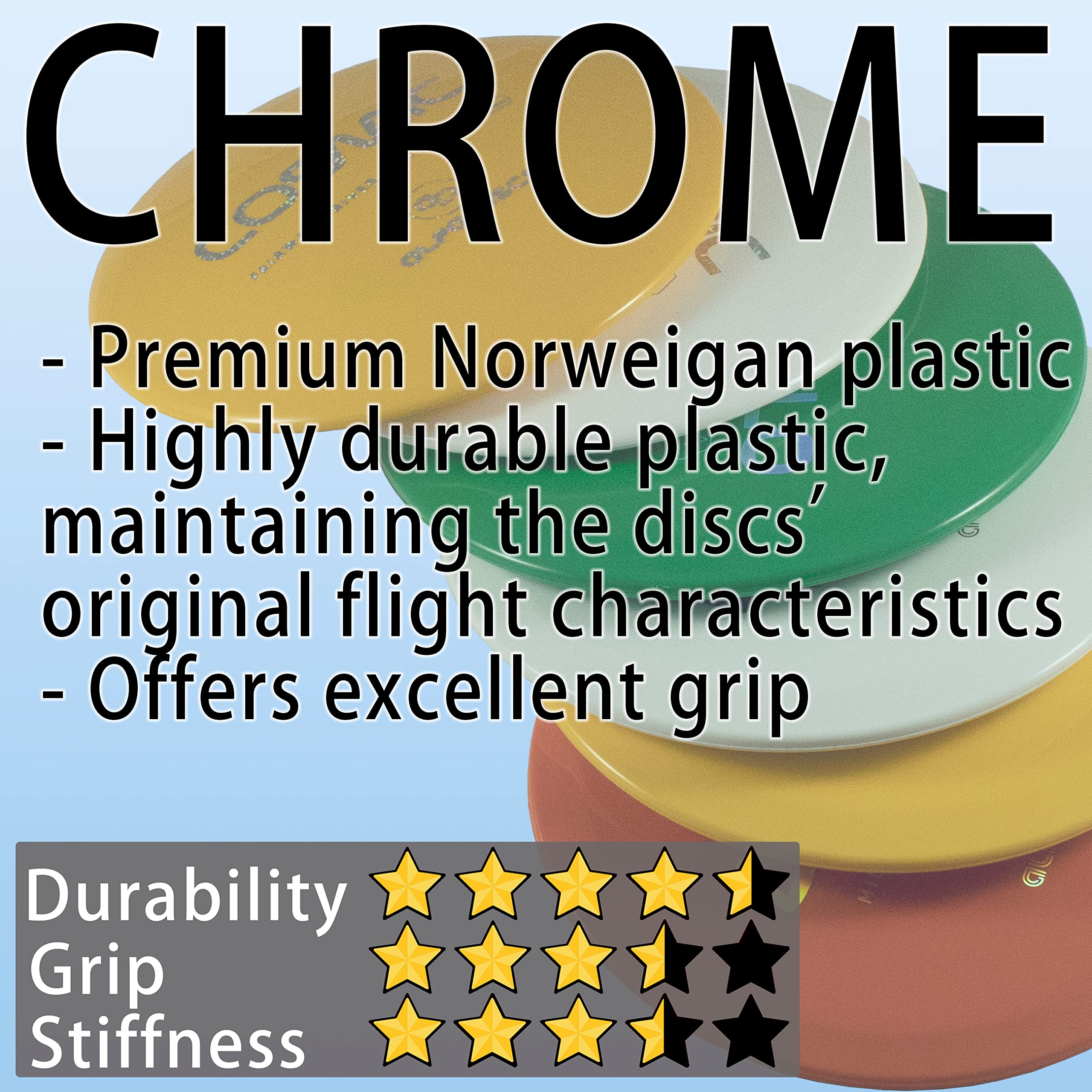 Alfa Discs Cosmic | Beginner Friendly Disc Golf Fairway Driver | Chrome Plastic (173-176 Grams, Purple-Pink)