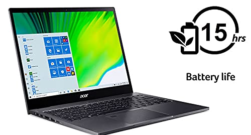 Acer Spin 5 Laptop, Intel i7-1065G7, 3:2 13.5" 2K IPS 2-in-1 Touch Display, Wi-Fi 6, Two Thunderbolt 3, Webcam, Long Battery: 15hr, Active Stylus, W/ Accessories (16GB RAM | 1TB PCIe SSD)