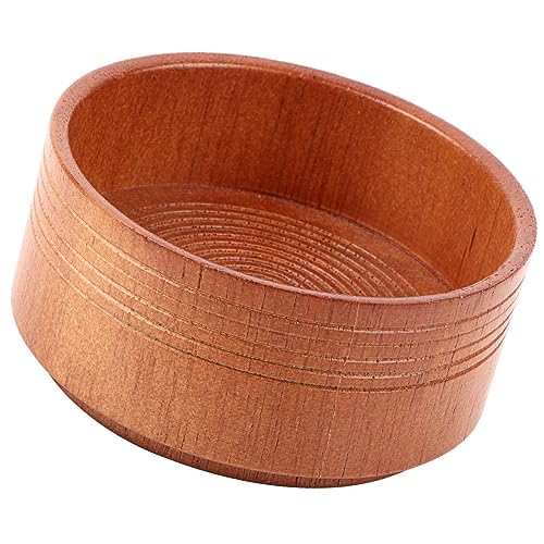 Akozon Shaving Mug, shaving bowl, Wooden Shaving Soap Bowl Cup Mug beard soap assembly proraso Man Shaver Razor Cleansing Foam Round owl Tool For