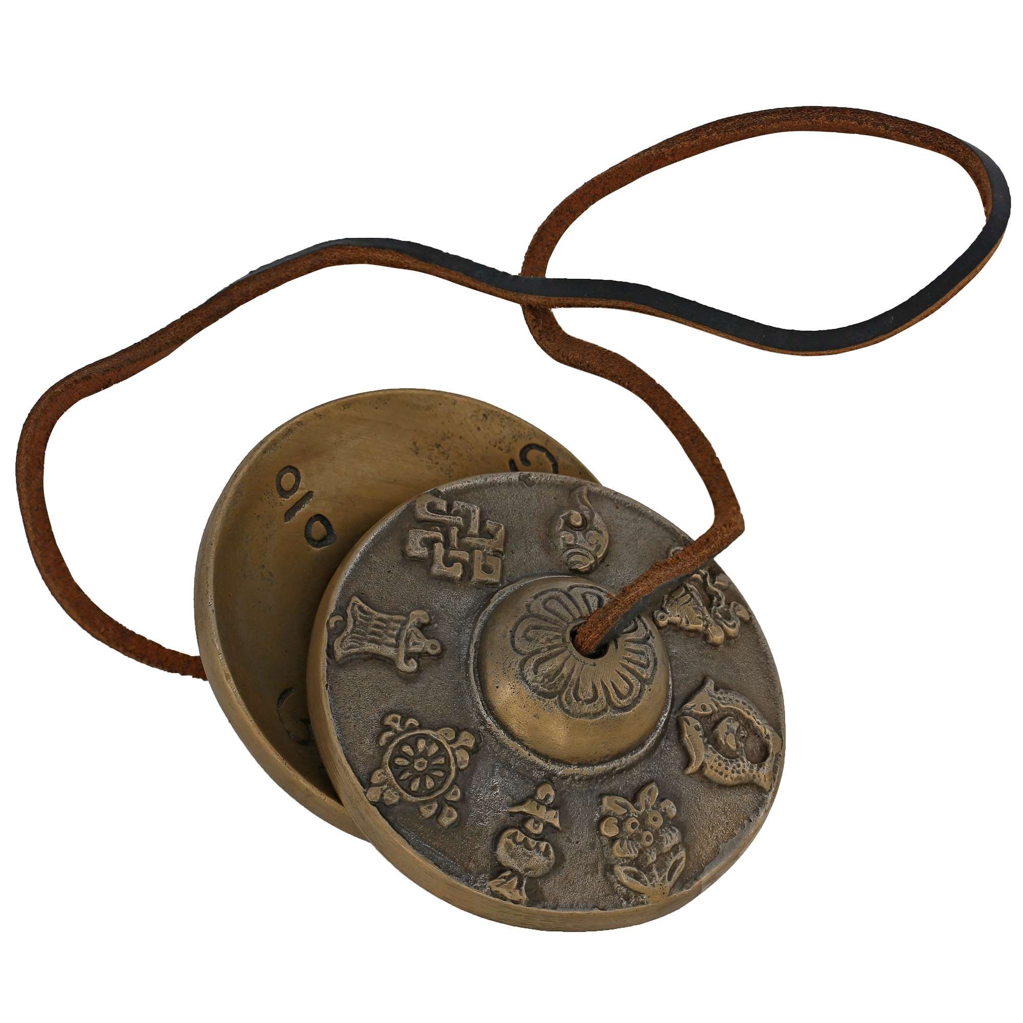 Buddhist Chime Tibetan Cymbal Bell Musical Instrument 2.5 Inch