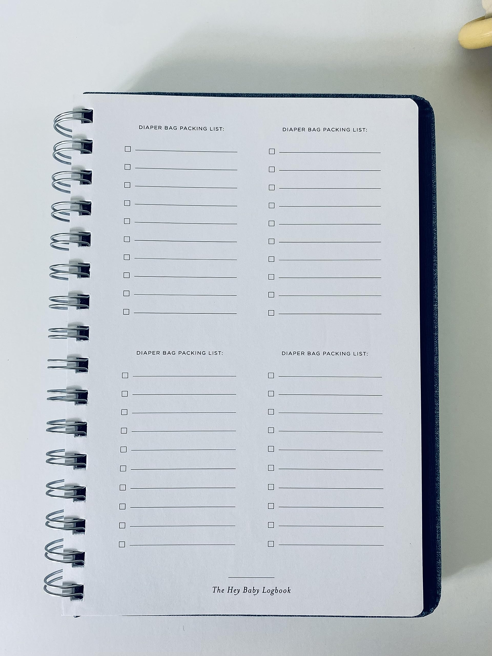 Baby's Daily Logbook, Breastfeeding Journal, Track your Infant’s Feedings, Sleep, and Diaper changes. Plus Bonus Sections including: Growth Charts, Illness Charts, Milestones, Teeth Chart, Doctor appointment notes, and Storage Pocket.