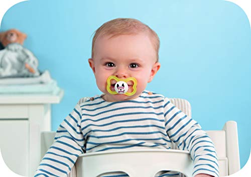 MAM Air Night & Day Baby Pacifier, For Sensitive Skin, Glows in the Dark, 3 Pack, 6-16 Months, Unisex,3 Count (Pack of 1)