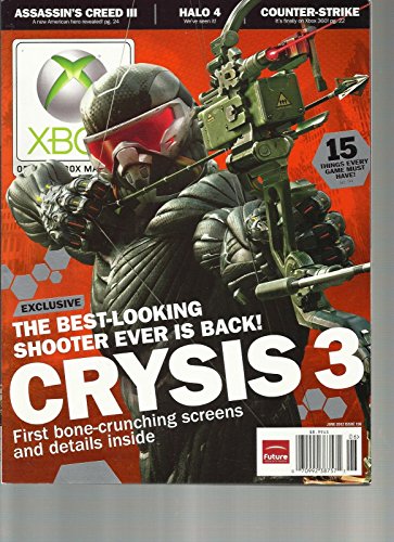 OFFICIAL X BOX MAGAZINE, JUNE, 2012 (THE BEST -LOOKING SHOOTER EVER IS BACK !)