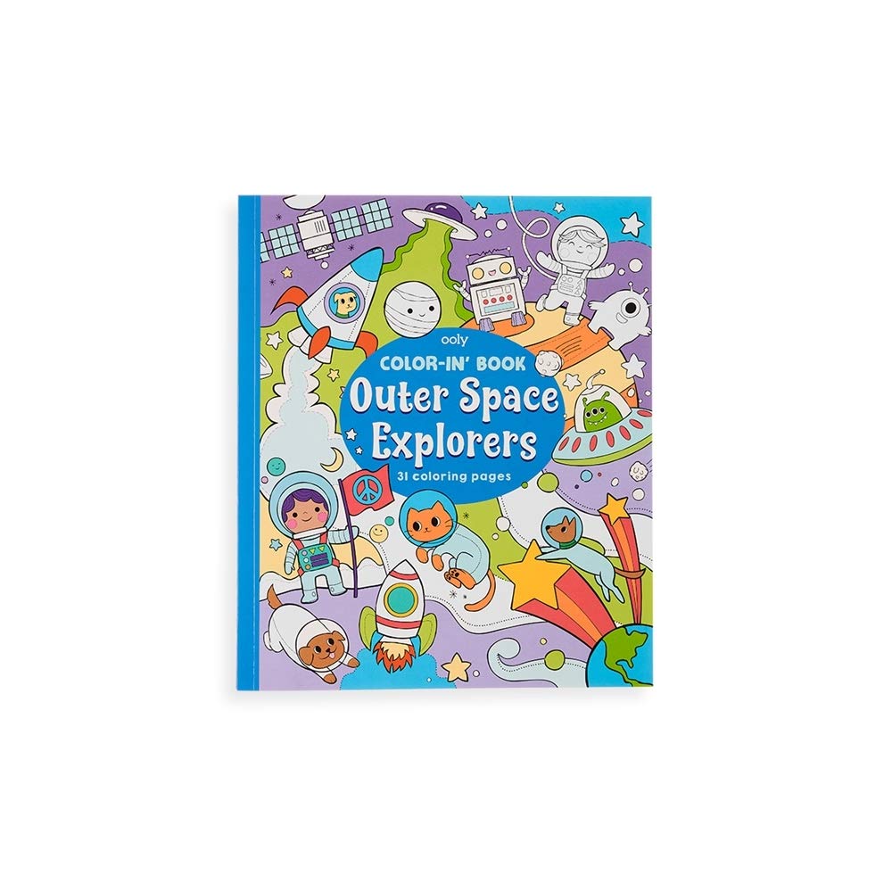 Colorin Book - Outer Space Explorers