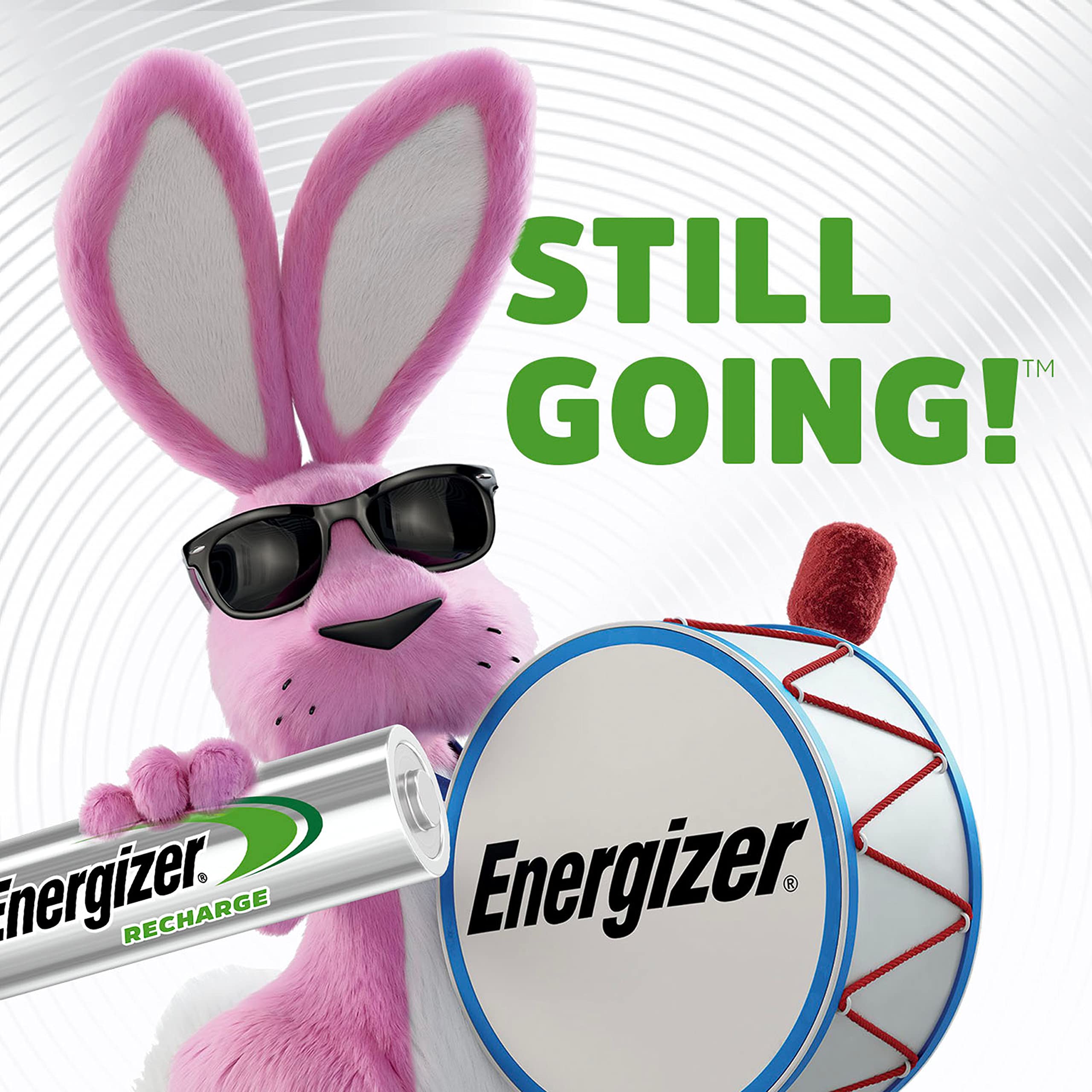 Energizer Recharge Power Plus AA 2300 mAh Rechargeable Batteries, Pre-Charged, 4 Count