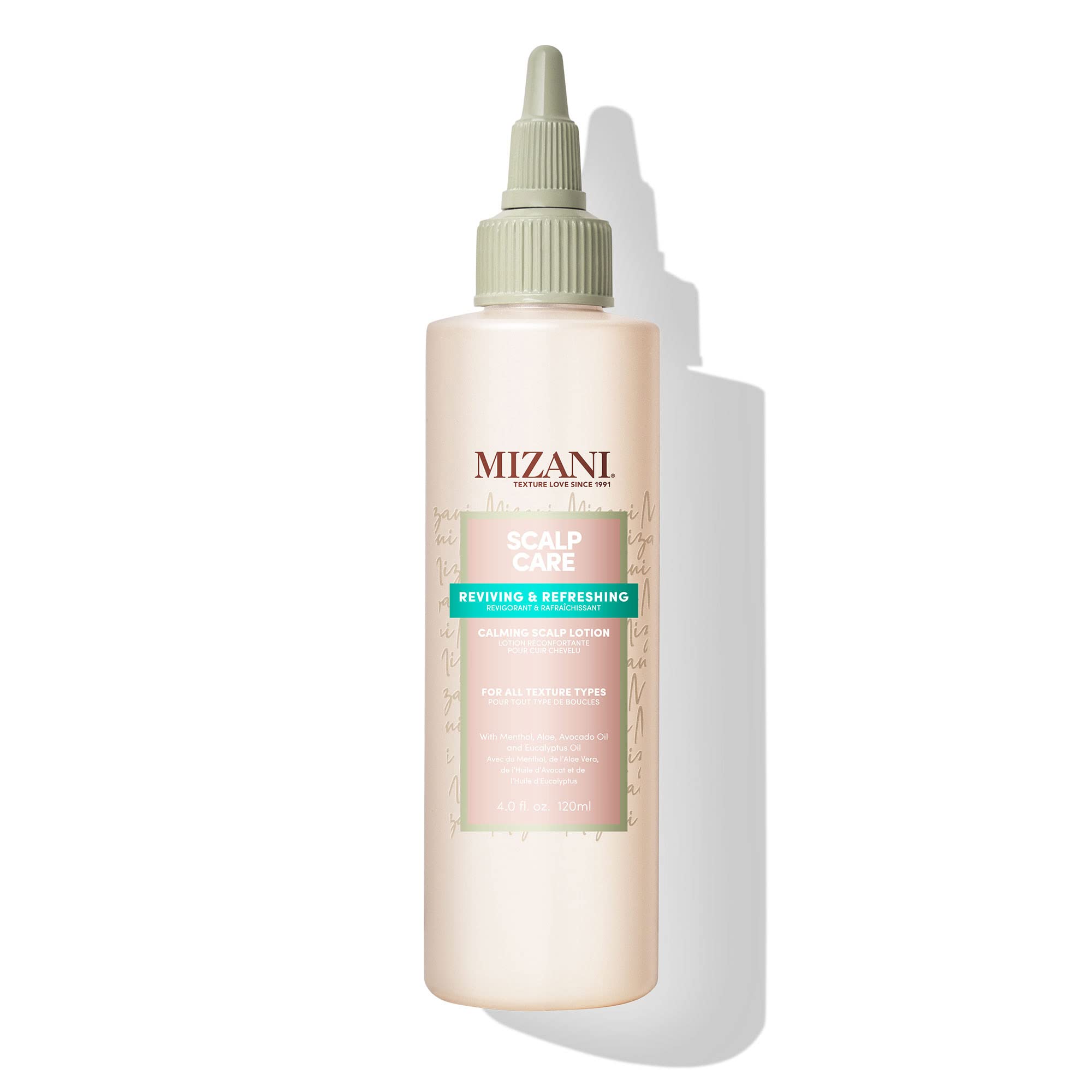 Mizani Scalp Care Calming Scalp Lotion |Dandruff Treatment | Nourishes & Soothes Scalp | For Curly Hair | 4 Fl Oz