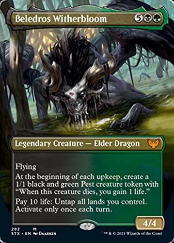 Magic: the Gathering - Beledros Witherbloom (282) - Borderless - Strixhaven: School of Mages