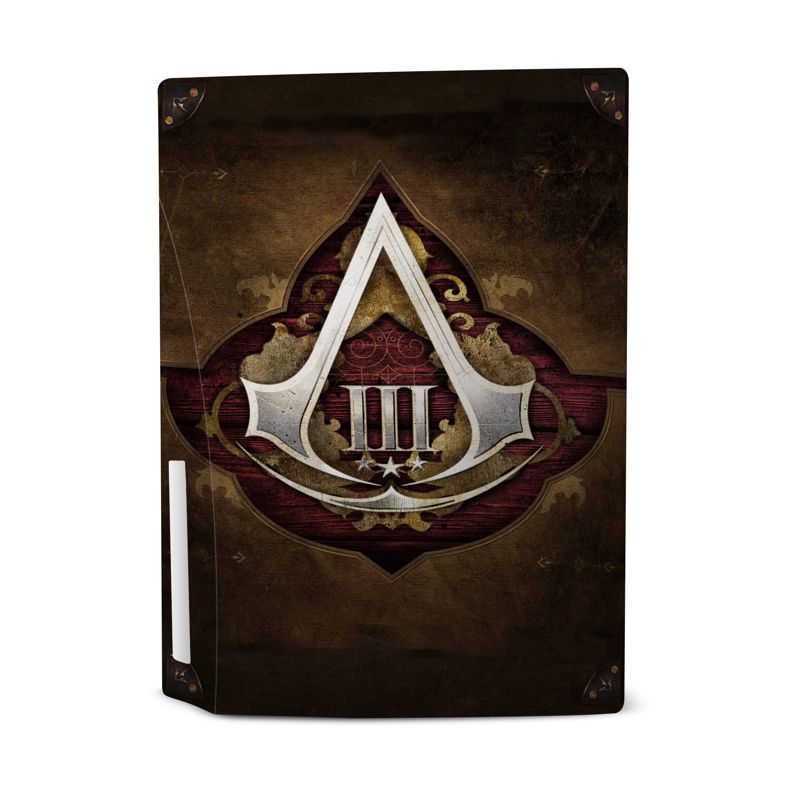 Head Case Designs Officially Licensed Assassin's Creed Freedom Edition III Graphics Vinyl Faceplate Sticker Gaming Skin Decal Cover Compatible With Sony PlayStation 5 PS5 Disc Edition Console
