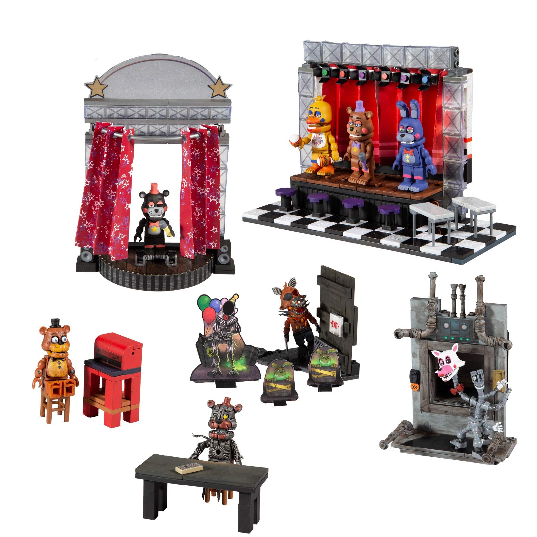 McFarlane Toys Five Nights at Freddy's Parts and Service Micro Construction Set (25201)