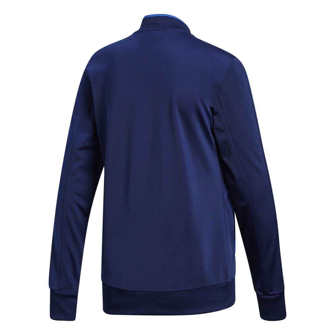 adidas Women's Condivo 18 Polyester Jacket Dark Blue/White Small