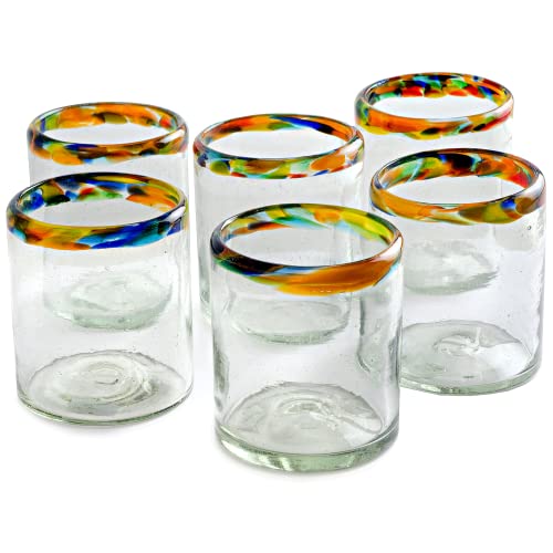 Orion Confetti Rim All Purpose 12 oz. - Set of 6
