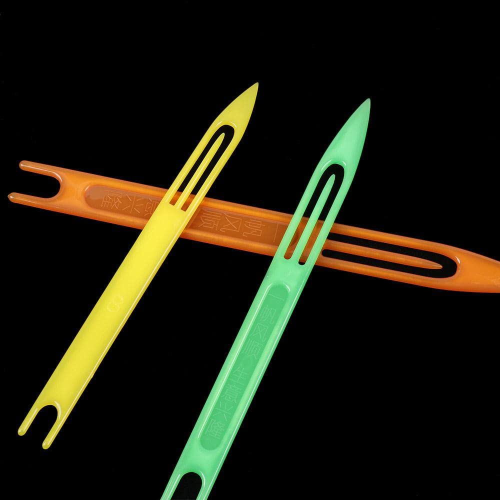 8Pcs Weaving Fishing Netting Needle Equipment Tool Hot Rustproof Accessories Line Shuttles Random Color(8pcs - (1-8))