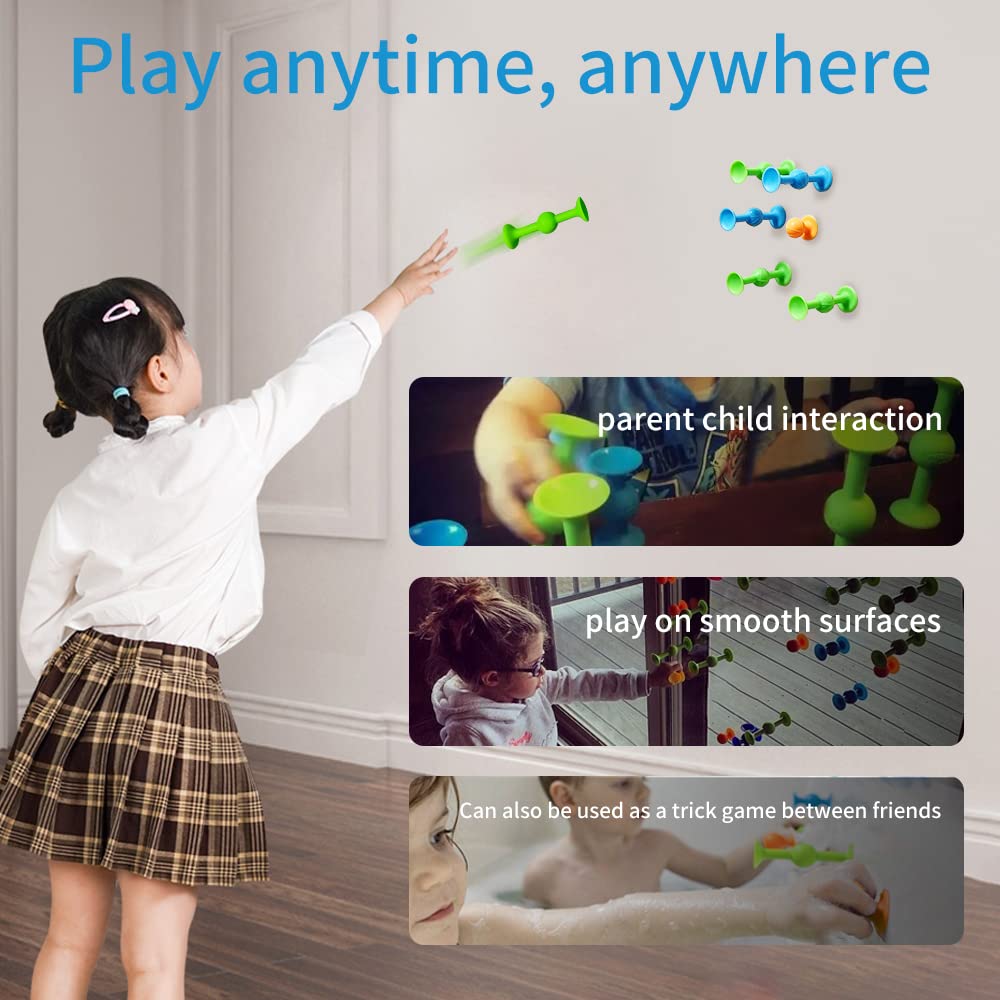 Darts Game Set, Indoor and Outdoor Pressure Release, Party Family Activities Pranking Jokes Suction Cup Throwing Games (9 Pcs)