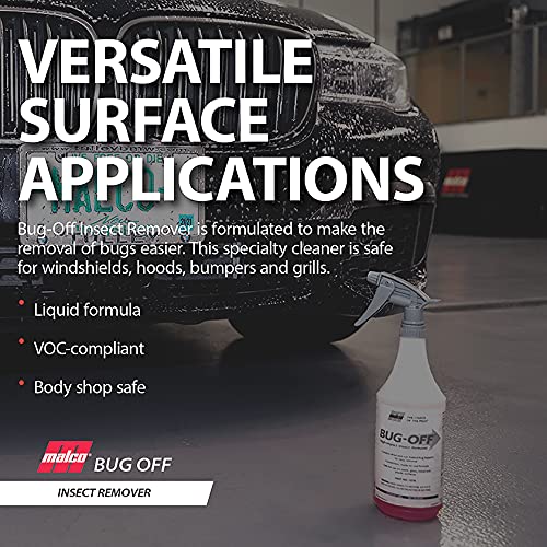 Malco Bug Off - Easy Removal from Auto Paint, Glass, Metal and Plastic Surfaces / 1 Gallon (107801)