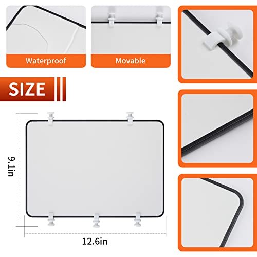 Ioyaauy Bogg Bag Divider Tray, Compatible with Large X Bagg Bag 19x15x9.5inch, Divider Tray for Bogg Bag Accessories Help with Organizing Bogg Bag and Divide Space(Black-2PCS)