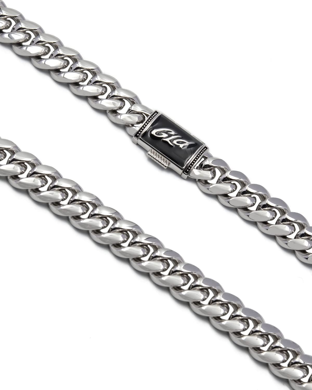 4MM Miami Cuban Chain Rope Necklace 18" 20" - White Gold (18)
