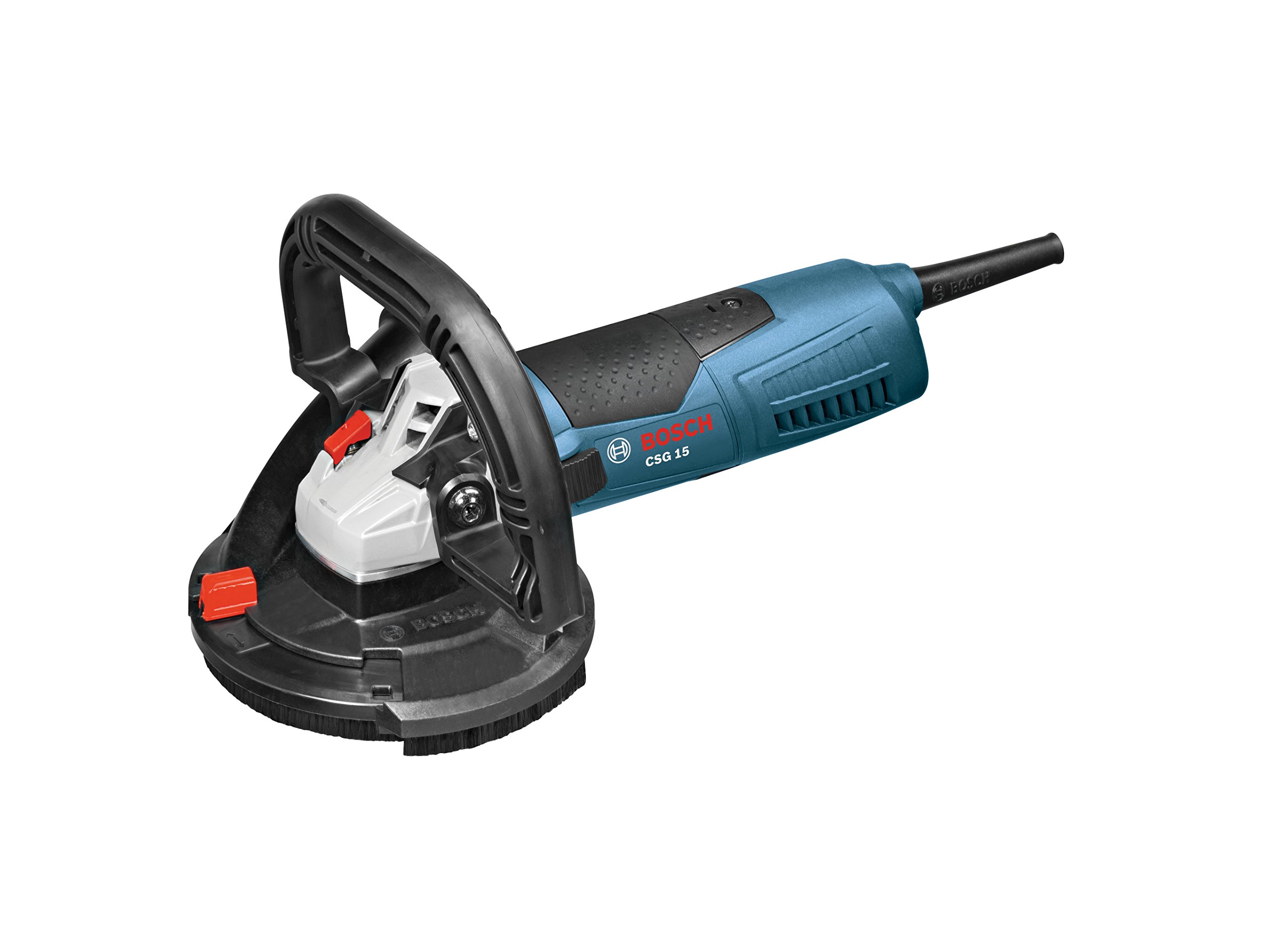BOSCH CSG15 5-Inch Concrete Surfacing Grinder with BOSCH VAC004 2-1/2 Inch Hose to 35mm Dust Hose Port Adapter