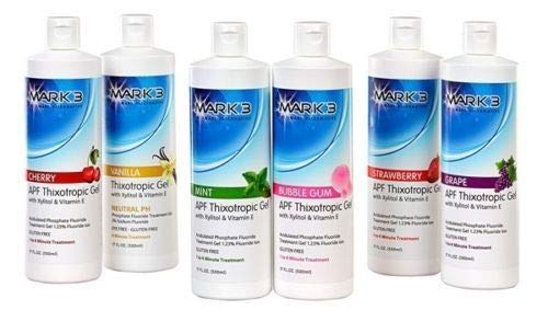 Mark3 APF Thixotroph ic Fluoride Gel (Cherry)