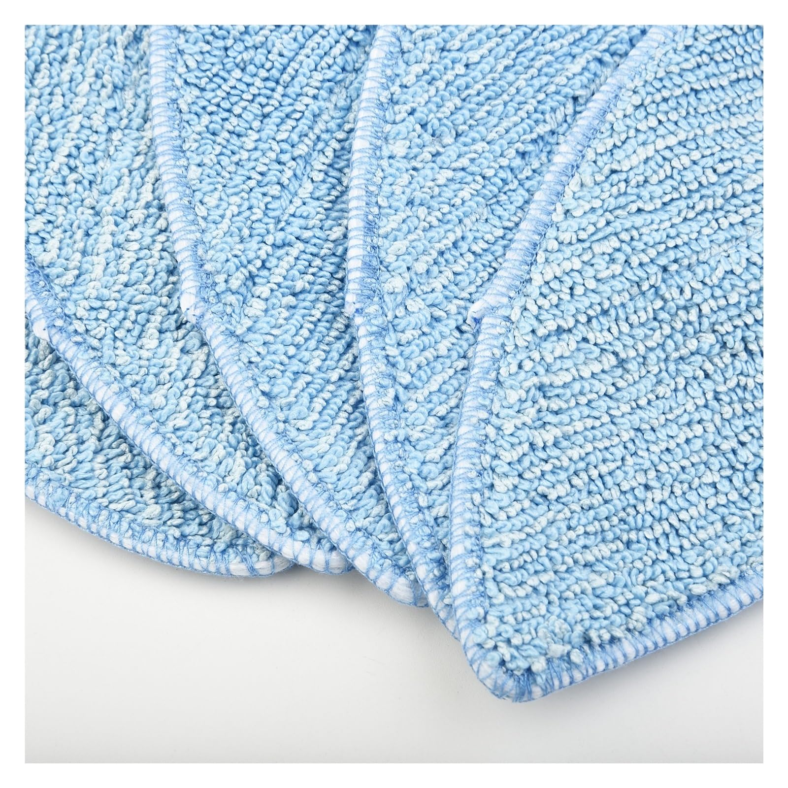ZeAda 5PCS Mopping Pad,Compatible for Ecovacs DEEBOT OZMO U2/U2 Pro Robot Vacuum Cleaner Washable Cleaning Cloth Sweeper Replacement Parts
