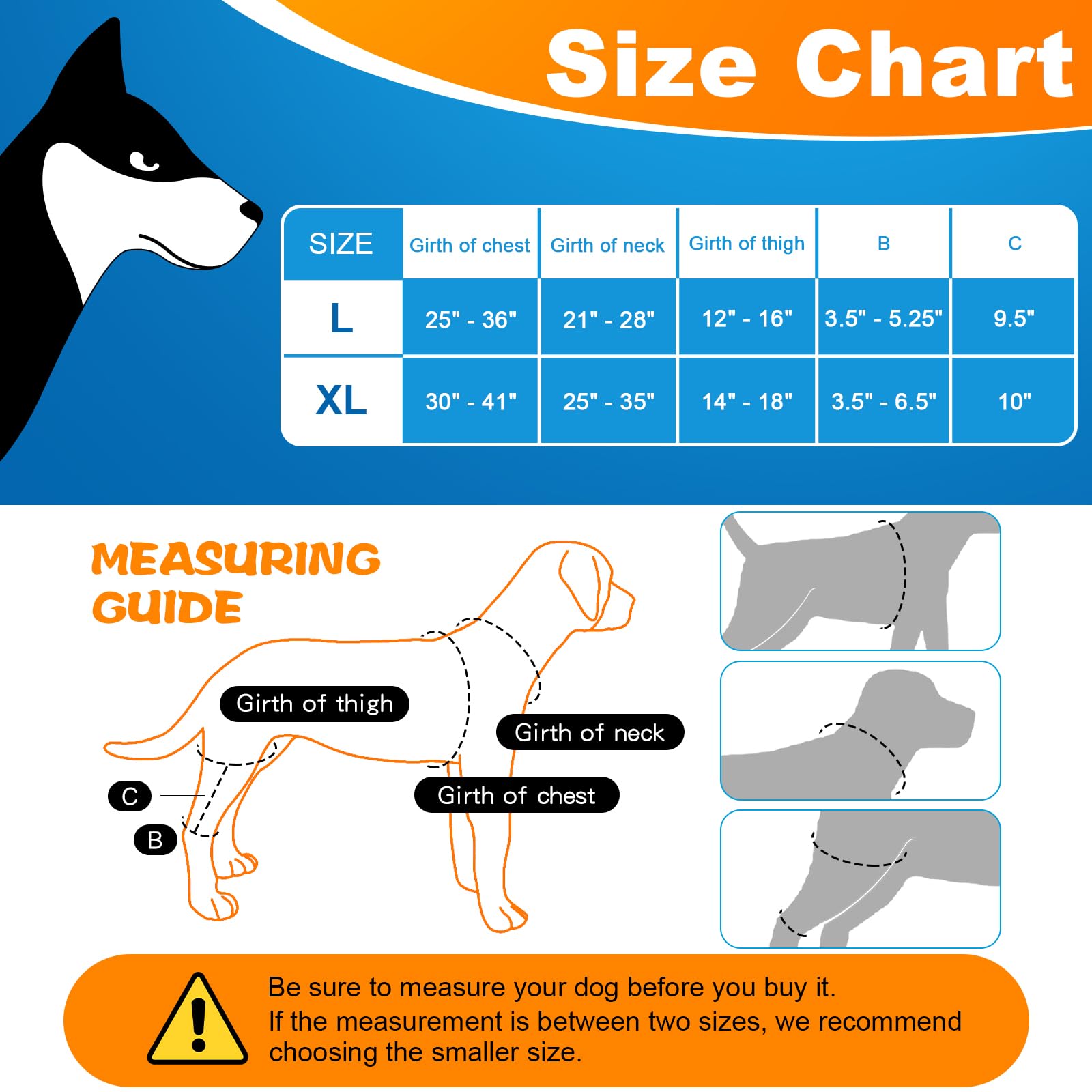 CHAMIN/RISURRY Dog Knee Brace Support for Back Legs with Metal Splint Hinge,Support Brace for ACL/CCL, Cruciate Ligament Injury,Osteoarthritis, Luxating Patella, Muscle Sore,et(Grey,XL)