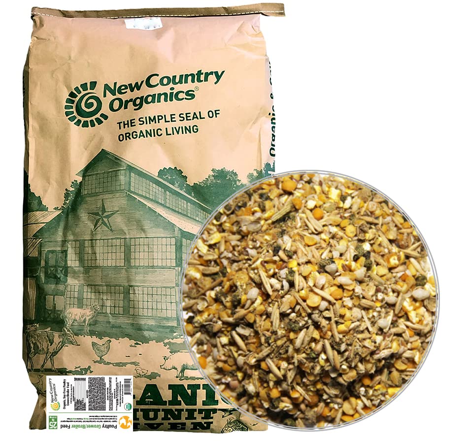 New Country Organics Soy-Free Grower Broiler, 25 lbs