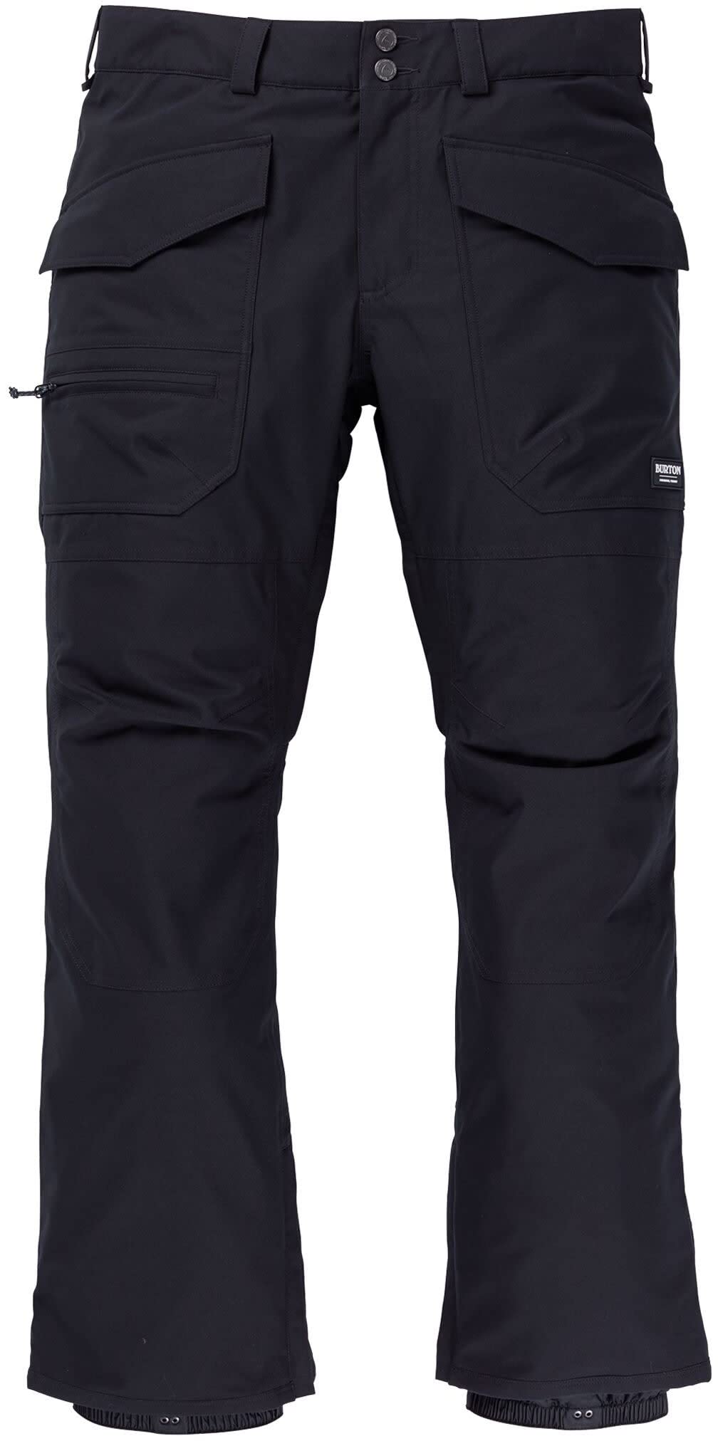 Burton Mens Southside Pant Slim, True Black New, Large