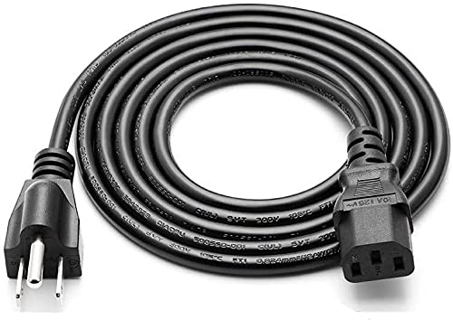 BestCH AC in Power Cord Cable Outlet Socket Plug Lead for Wasabi Mango UHD490 Real 4K HDMI 2.0 49 LG AH-IPS UHD DP Perfect Pixel Monitor UHD550 Real 4K HDMI 2.0 55 LG AH-IPS DP 1.2 UHD