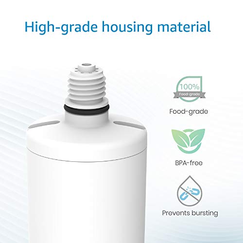AQUACREST AP431 Replacement Cartridge for Aqua-Pure AP430SS, Whole House Water Scale Inhibition System, Helps Prevent Scale Build Up On Hot Water Heaters and Boilers, Pack of 3
