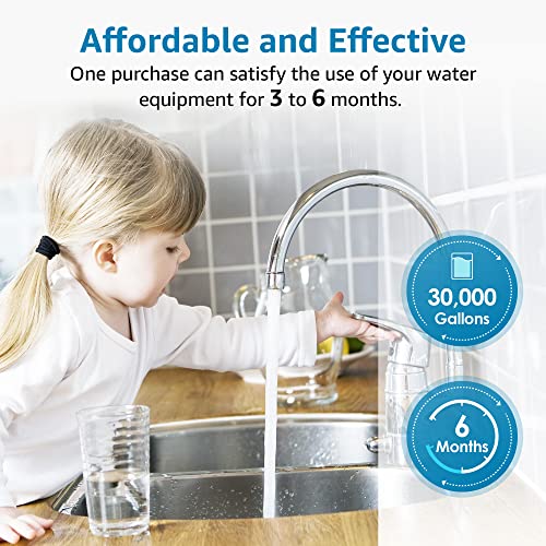 AQUACREST AP810 Whole House Water Filter, Replacement for 3M® Aqua-Pure AP810, AP801, AP811, Whirlpool® WHKF-GD25BB, WHKF-DWHBB, 5 Micron, 10" x 4.5", Well & Tap Water Filter, Pack of 3