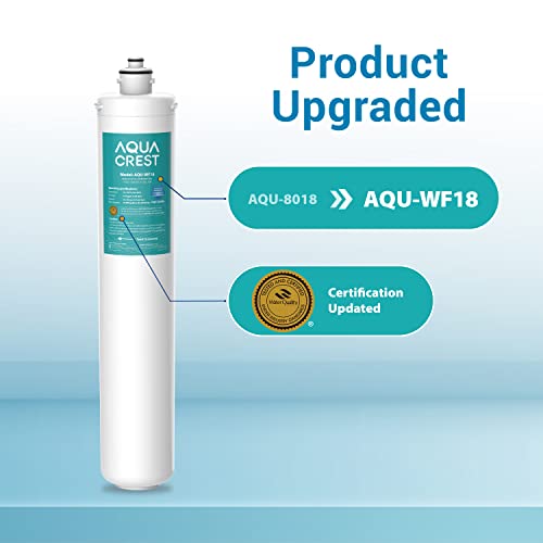 AQUACREST H-300 Under Sink Water Filter, NSF/ANSI 42 Certified, 24K Gallons, Replacement Cartridge for Everpure H-300, H-300-NXT, 7CB5, EV9270-71, EV9270-72, EV9618-11, EV9855-50, EV9282-01, Pack of 1