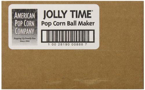 JOLLY TIME Classic Popcorn Ball Maker, Fun & Easy to Make Pop Corn Balls, Perfect for Holidays and Kids