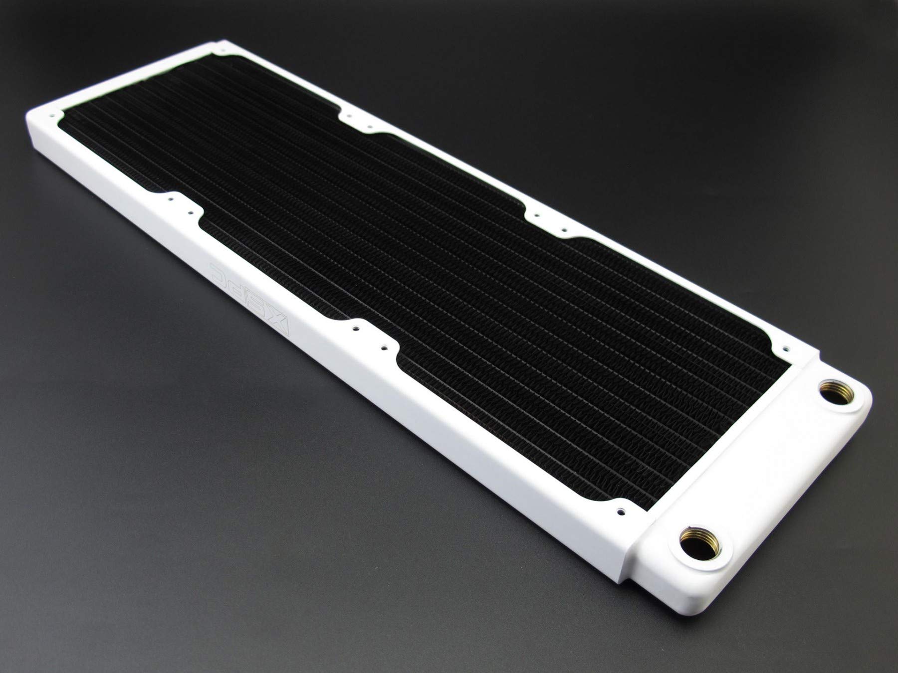 XSPC TX360 Ultra Thin Radiator, 120mm x 3, Triple Fan, White