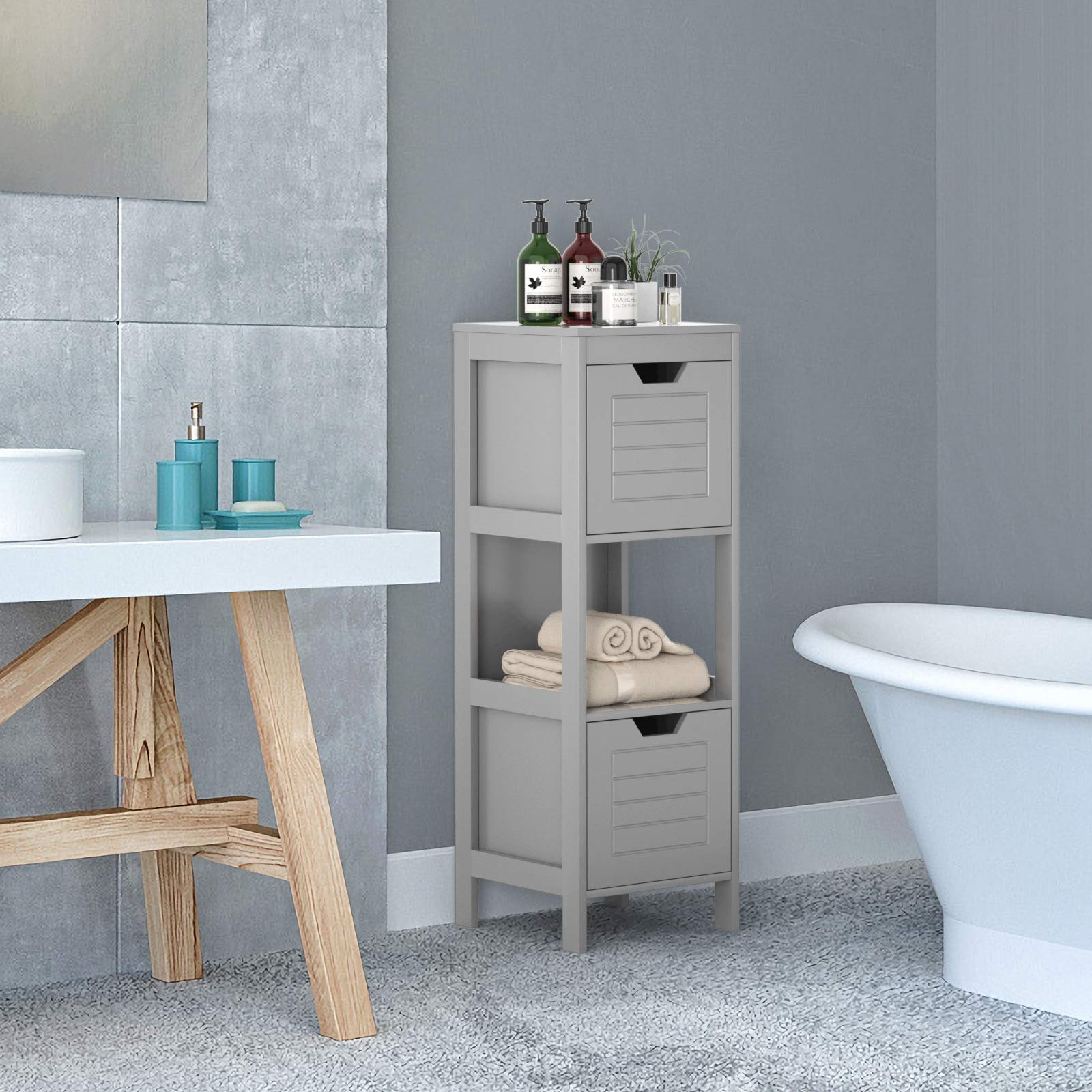 bettary Cabinet, Large, Grey