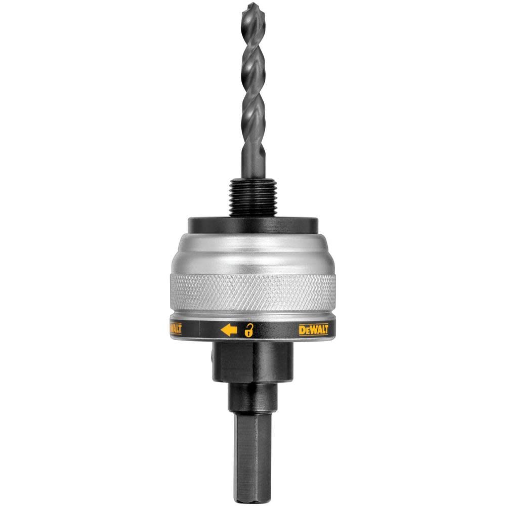 DEWALT DW1810 3/8-Inch Quick Change Mandrel (9/16-Inch to 1-3/16-Inch), Black, 3/8 in
