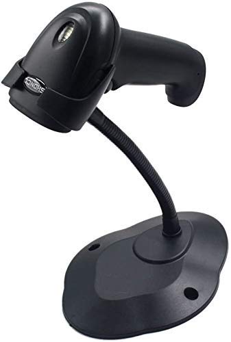 Adjustable Barcode Scanner Stand, SHONCO Hands Free Barcode Scanning Bar-Code Reader Cradle Holder Adjustable Goose Neck Stand for Symbol Scanner Barcode Scanner Scan Gun Label Reader 2Pack