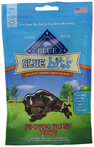 Blue Buffalo Turkey Bits Dog Treats, 2 Packages