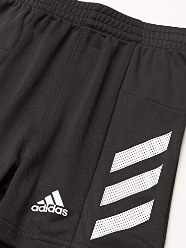 adidas Boys' Big Athletic Shorts, PRO Sport 3S Adi Black, Medium