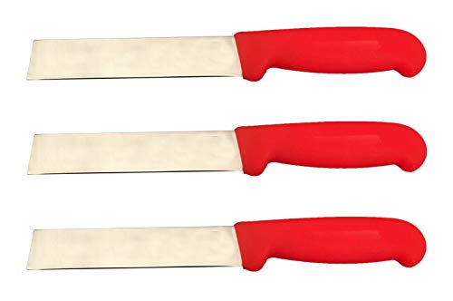 Set of 3-5.5” Produce Utility Knife - Orange Handle