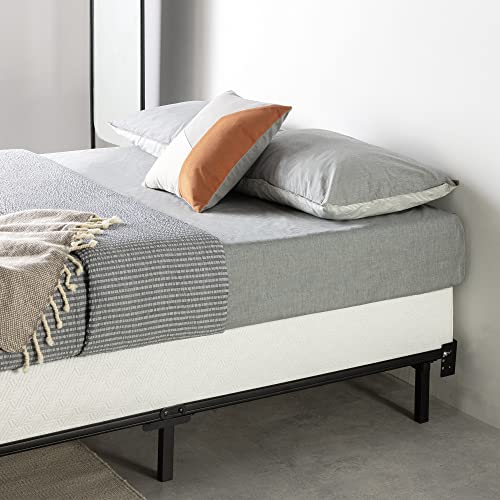 Best Price Mattress 7.5 Inch Metal Box Spring Mattress Support with Wood Slats, Full