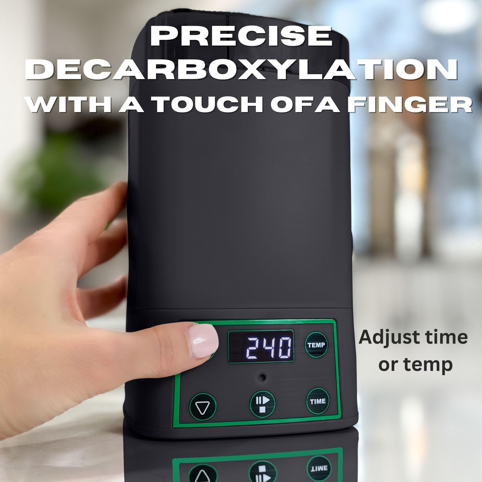 Decarboxylator and Infuser Machine, Magic Herb Butter Maker Machine, Oil Infuser Machine, Gummy Maker, Mess Free, Easy to Use β EdiOven & 2 Gummy Molds