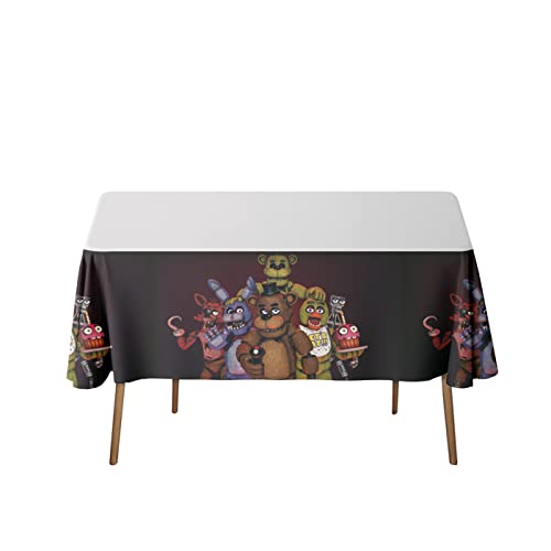 BCASA 41Pack Five Nights at Freddy's Party Supplies 20 plates, 20 napkins 1tablecloth for the Five Nights at Freddy's birthday party decoration