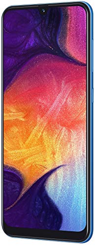 SAMSUNG Galaxy A50 A505G 64GB Duos GSM Unlocked Phone w/Triple 25MP Camera - (International Version, No Warranty) - Blue